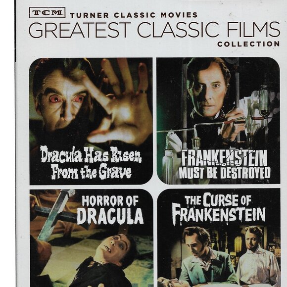 Warner Bros. | Media | Hammer Horror Tcm Greatest Classic Films 4 Movie ...